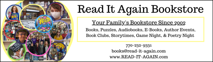 Read It Again Bookstore – Suwanee, GA (virtual)